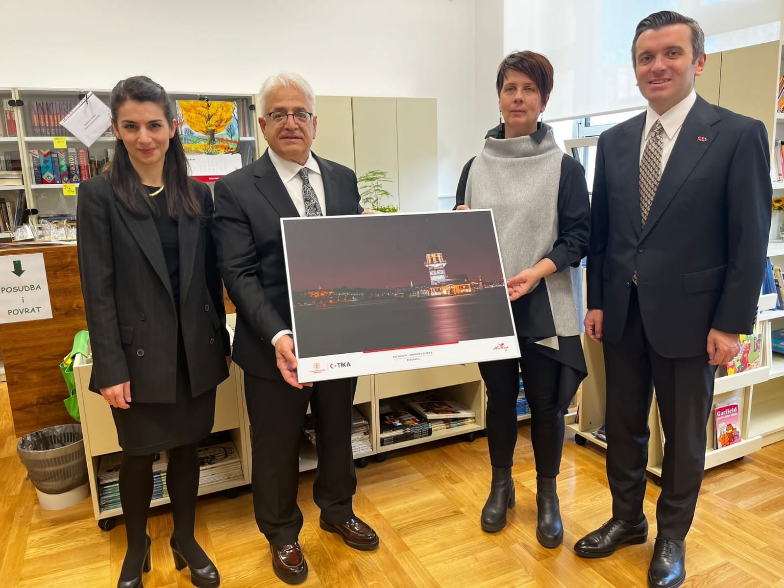 24 Kasım Öğretmenler Günü’nde Hırvatistan eğitimine TİKA hediyesi ...